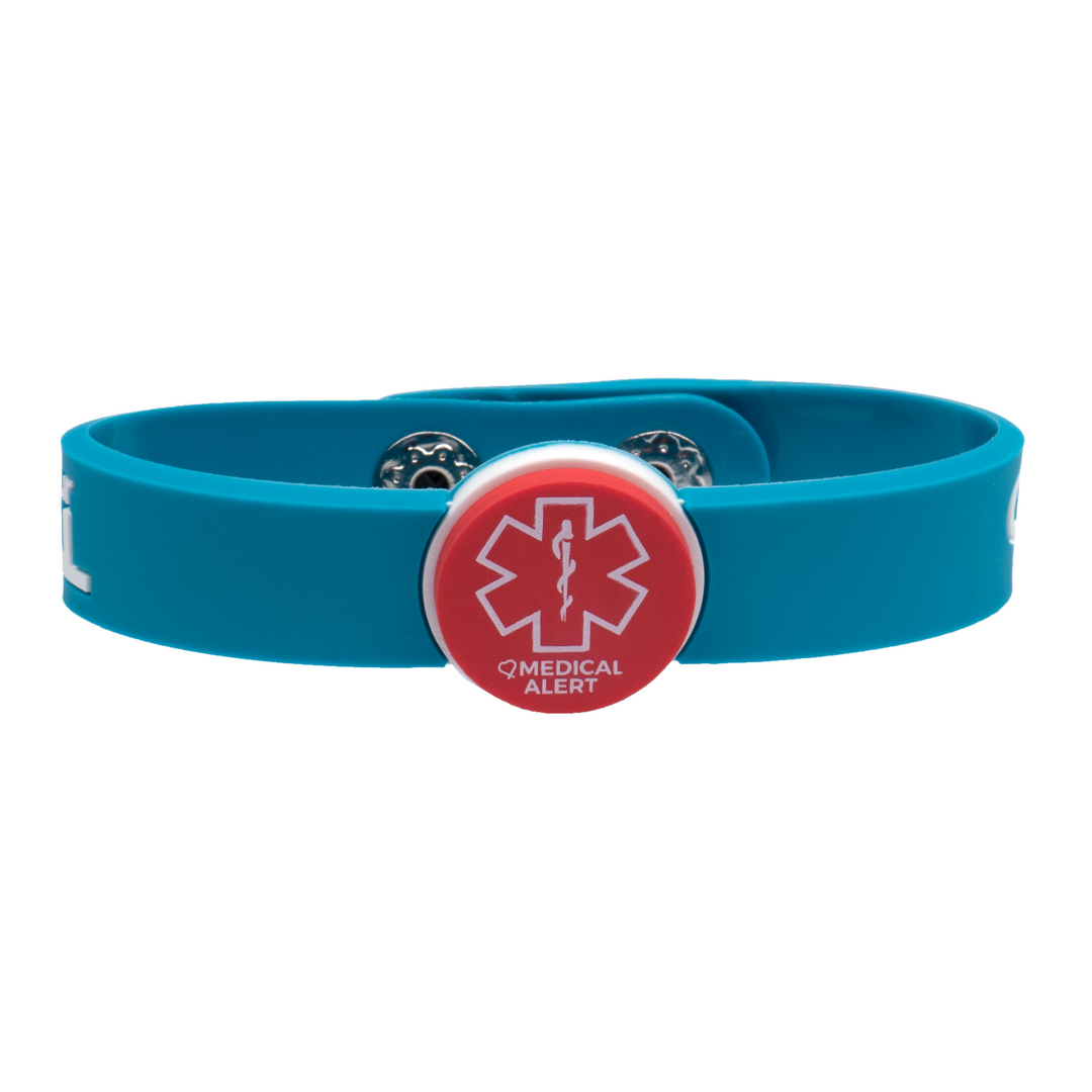 Medical Alert Band – Show Your Teal